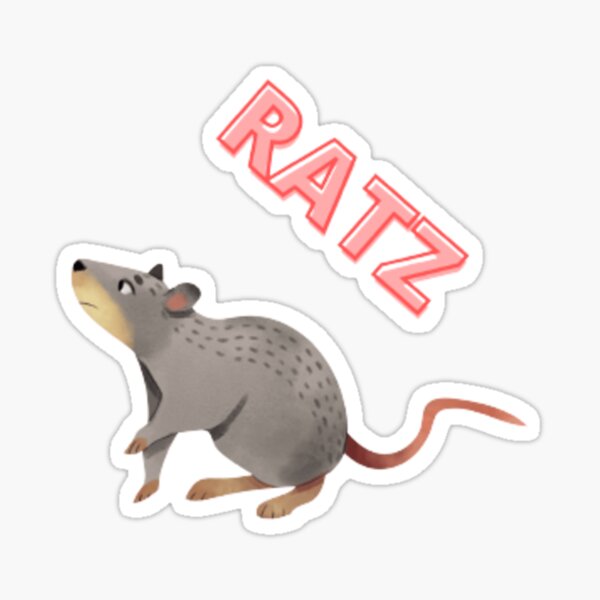 "Bratz Rat" Sticker for Sale by MaxManN1 | Redbubble