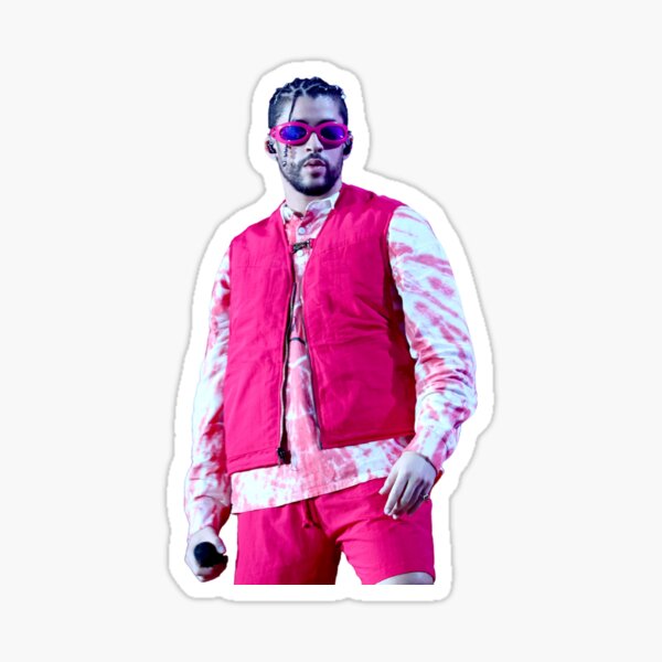 "Bad Bunny" Sticker for Sale by blobblesart | Redbubble