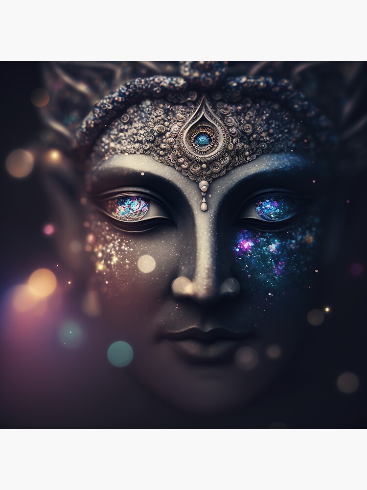 "Diamond Buddha Face" Sticker for Sale by mariakallin | Redbubble