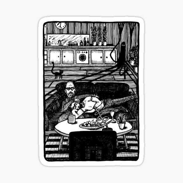 "Shadow Stan - tvc15" Sticker for Sale by JohnLeeBird | Redbubble