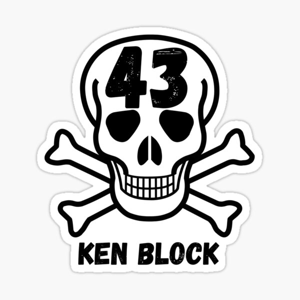 "Ken block " Sticker for Sale by Uzumaki69 | Redbubble