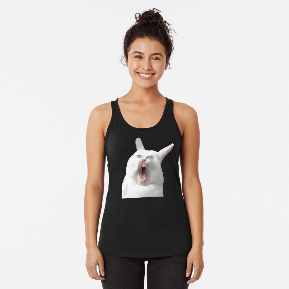 "Silly Angry Bunny Screaming Rabbit Face Funny Meme" Art Print for Sale ...