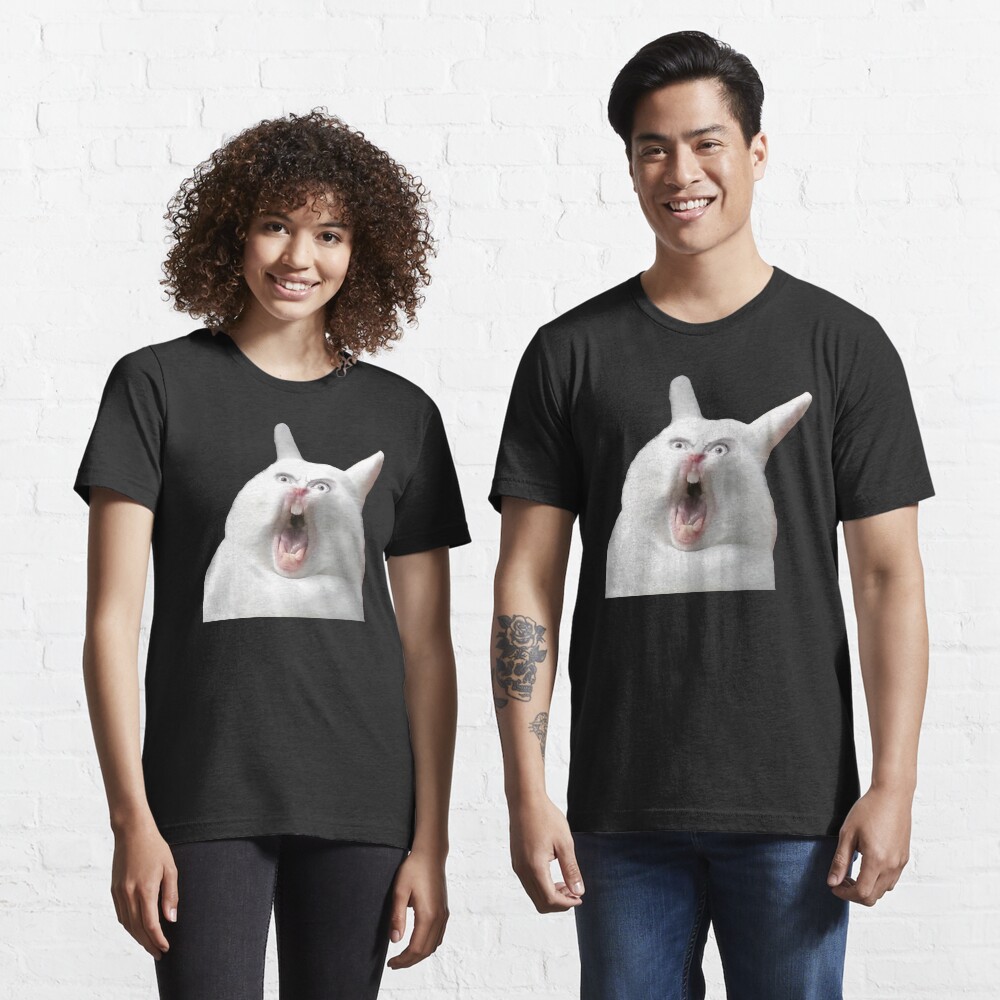 "Silly Angry Bunny Screaming Rabbit Face Funny Meme" T-shirt for Sale ...