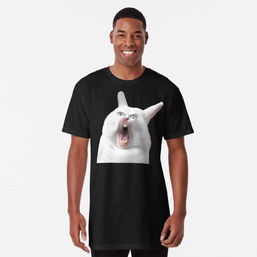 "Silly Angry Bunny Screaming Rabbit Face Funny Meme" Art Print for Sale ...