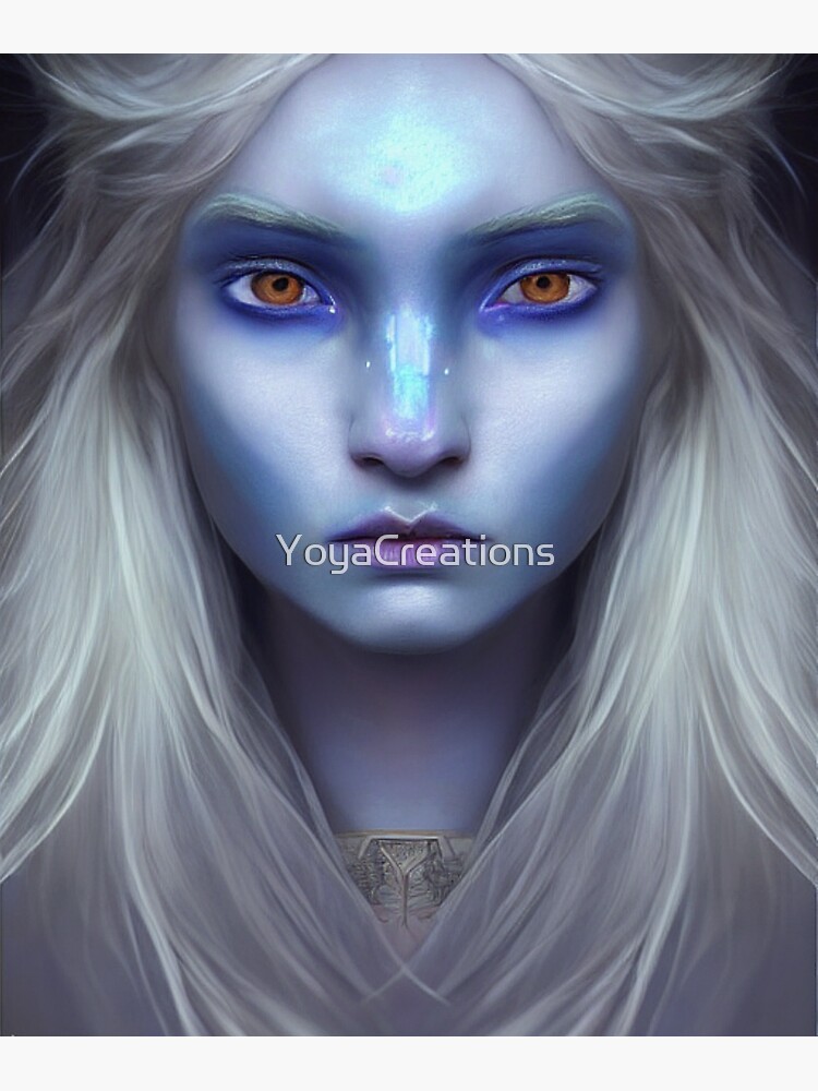 " Blue Skin Avatar #2" Sticker for Sale by YoyaCreations | Redbubble