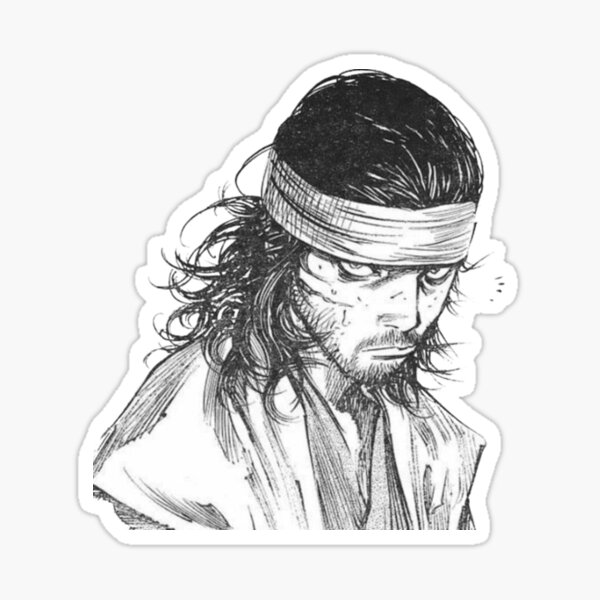 "Musashi Miyamoto" Sticker for Sale by Peponji | Redbubble