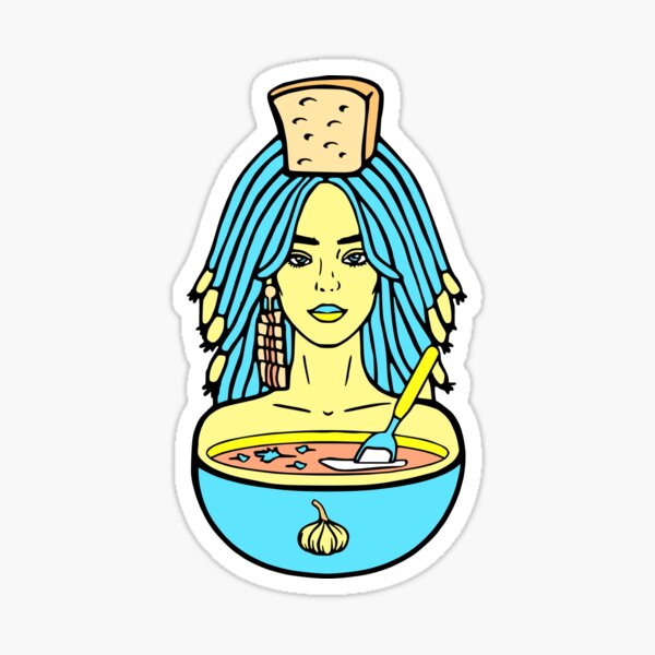 "Ukrainian Borscht" Sticker for Sale by donetska-art | Redbubble