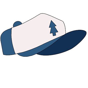 "Dipper pines cap " Sticker for Sale by JJsAdventures | Redbubble