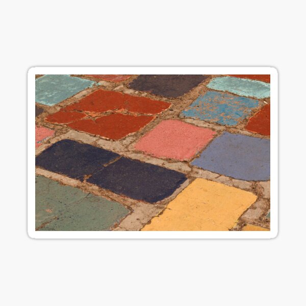 "Cobblestone Colors" Sticker for Sale by PrinceJohn | Redbubble