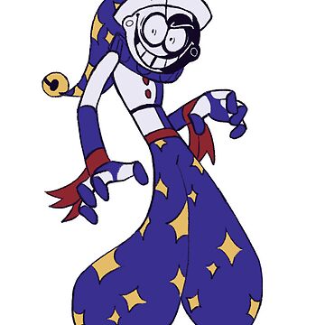 "Moon (fnaf)" Sticker for Sale by Jordan Bean | Redbubble