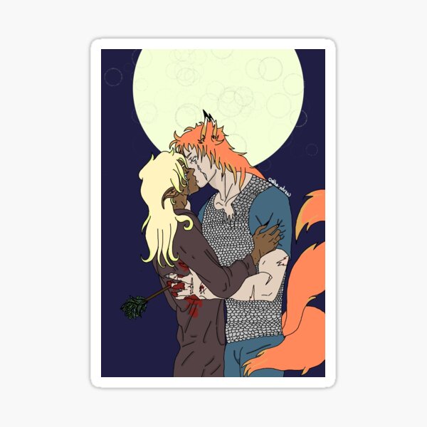 "Rin and Sato" Sticker for Sale by Ethandraw | Redbubble