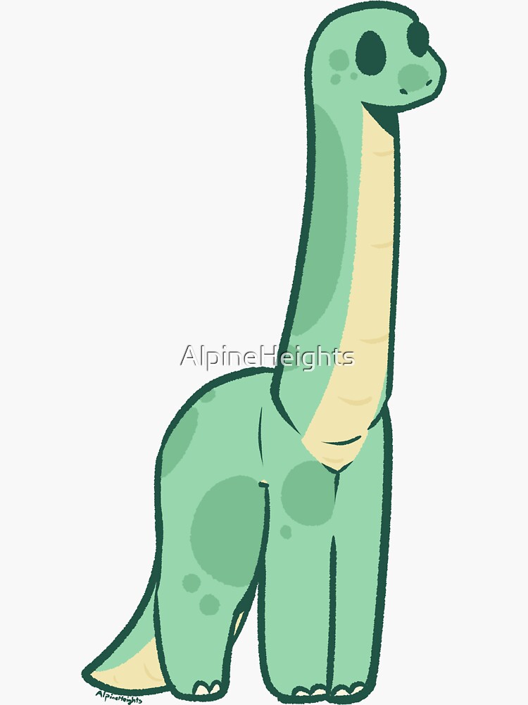 "Chibi dino" Sticker for Sale by AlpineHeights | Redbubble