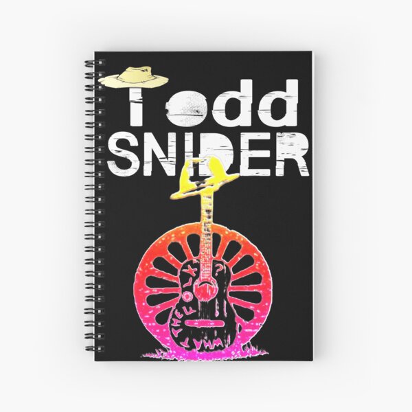 "Todd Snider Storyteller" Spiral Notebook for Sale by asnitariva ...