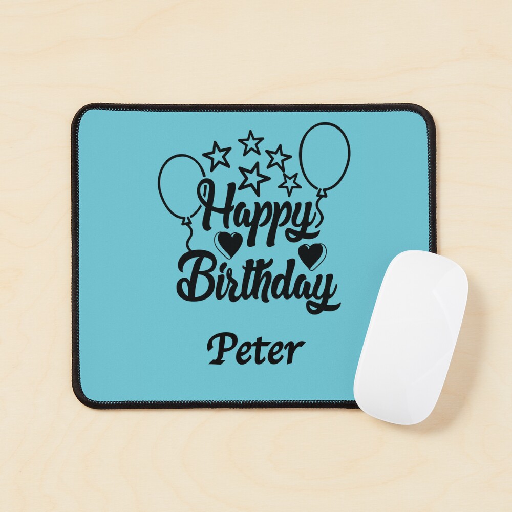 "Happy Birthday Peter" Greeting Card for Sale by peterscarfo | Redbubble