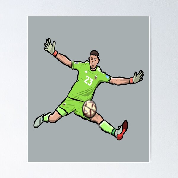 "emi dibu martinez the heroic save" Poster for Sale by ThresaSims ...