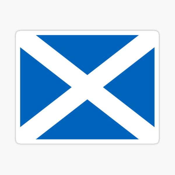 "flag of scotland scottish national country flag" Sticker for Sale by ...