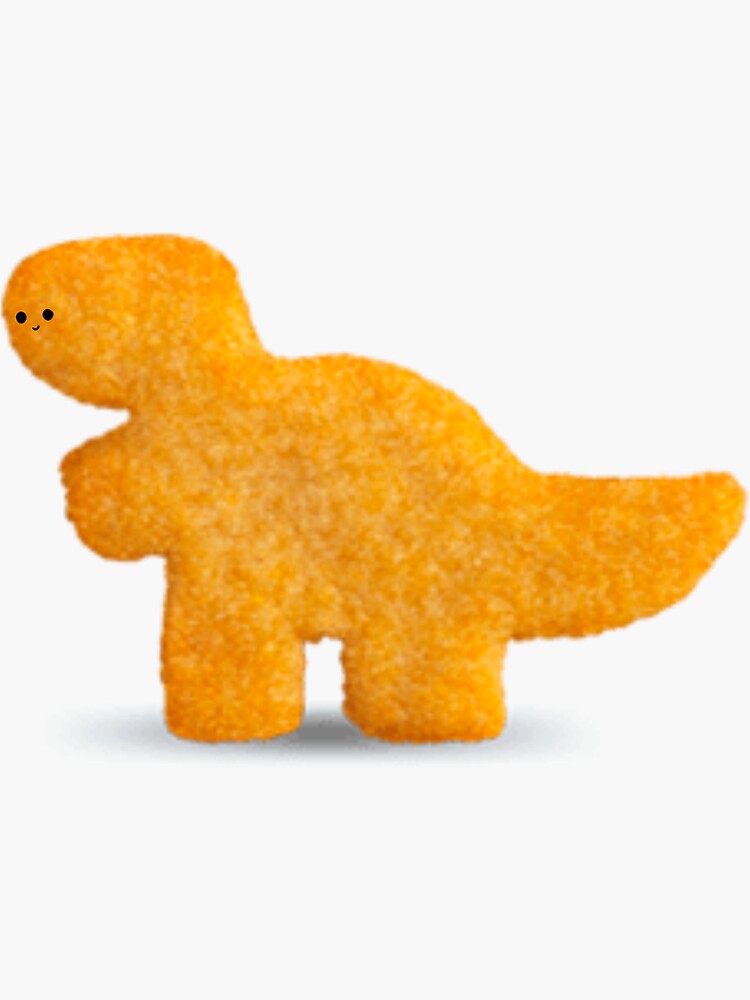 "dino nugget" Sticker for Sale by cmxcrunch | Redbubble