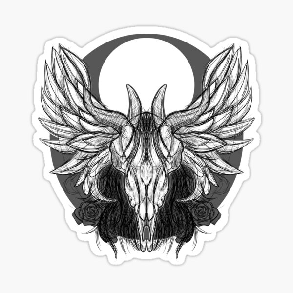"Cataclysm " Sticker for Sale by BeastboundArt | Redbubble