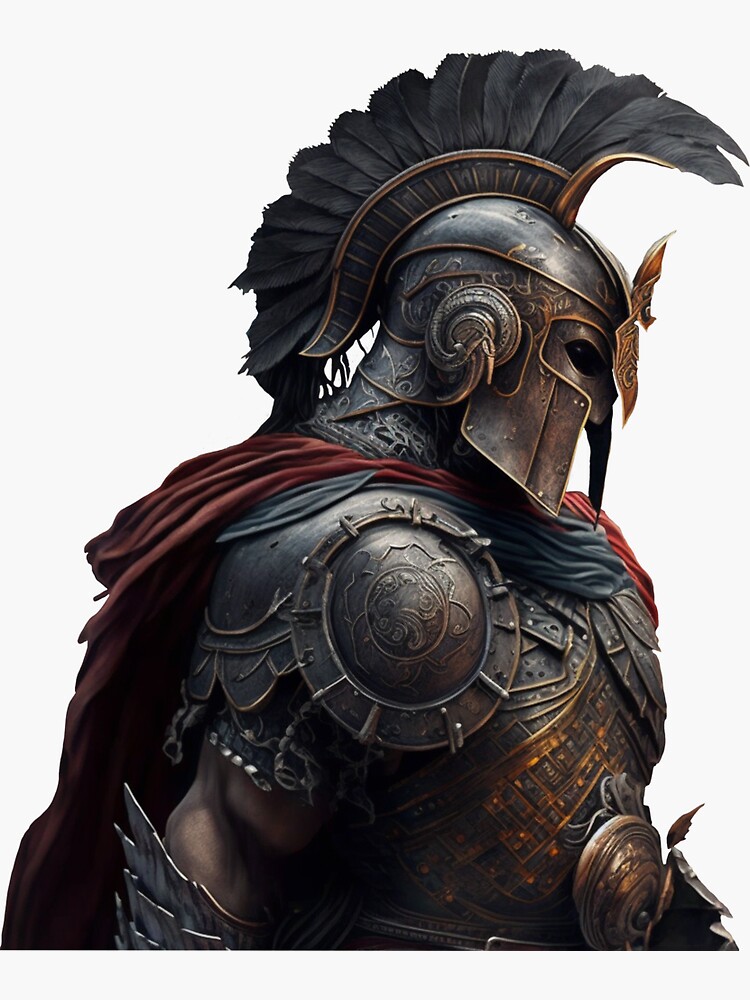 "Iron Spartan" Sticker for Sale by Dream-Merchant | Redbubble