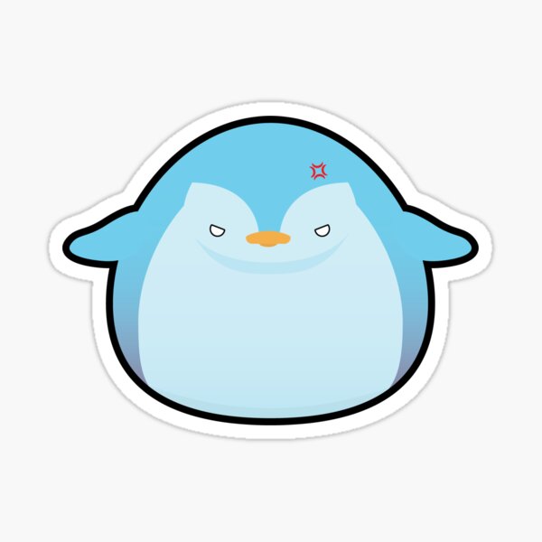 "Angy Pengy" Sticker for Sale by TheMooncakeCo | Redbubble