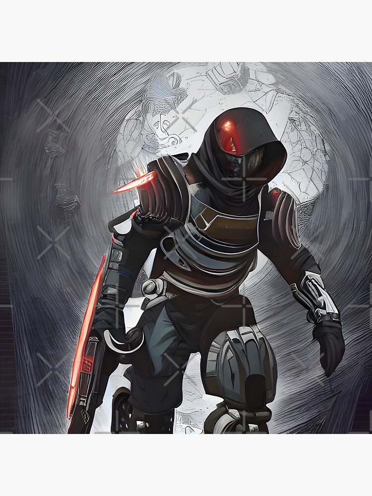 "Destiny - Guardian Concepts - Legendary Guardian 2" Sticker for Sale ...