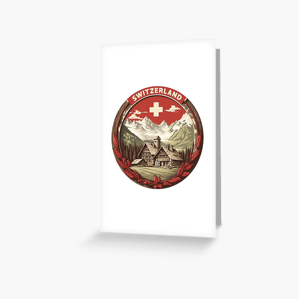 "Switzerland - Swiss Alps" Sticker for Sale by VividTourist | Redbubble