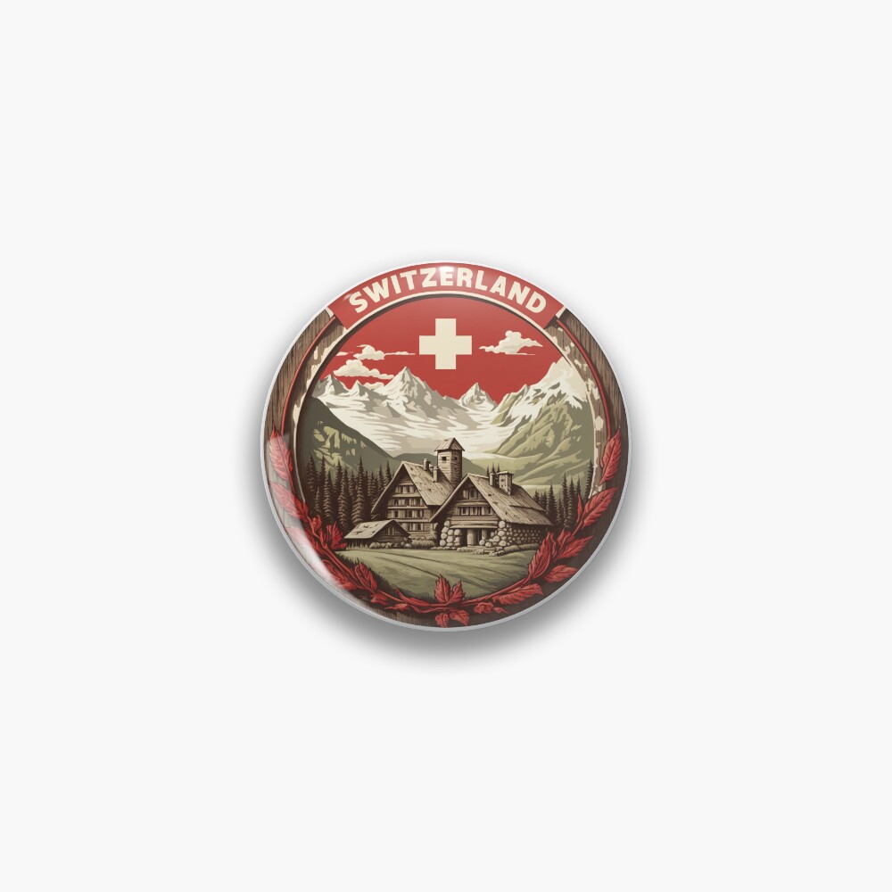 "Switzerland - Swiss Alps" Sticker for Sale by VividTourist | Redbubble