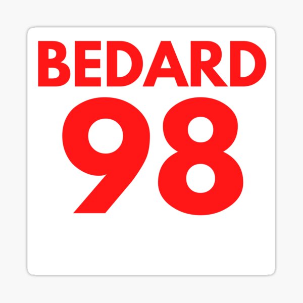 "BEDARD 98" Sticker for Sale by SimpleButter | Redbubble