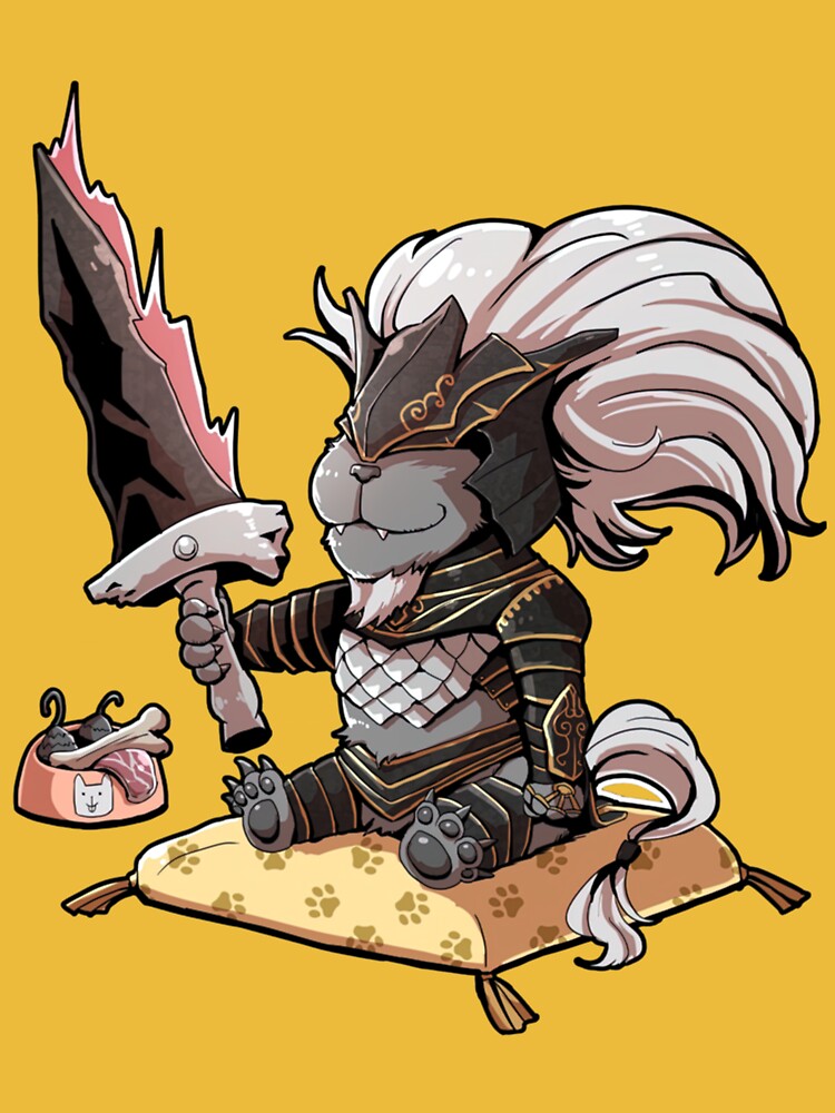 "Elden Ring Chibi Maliketh the Black Blade " Essential T-Shirt for Sale ...