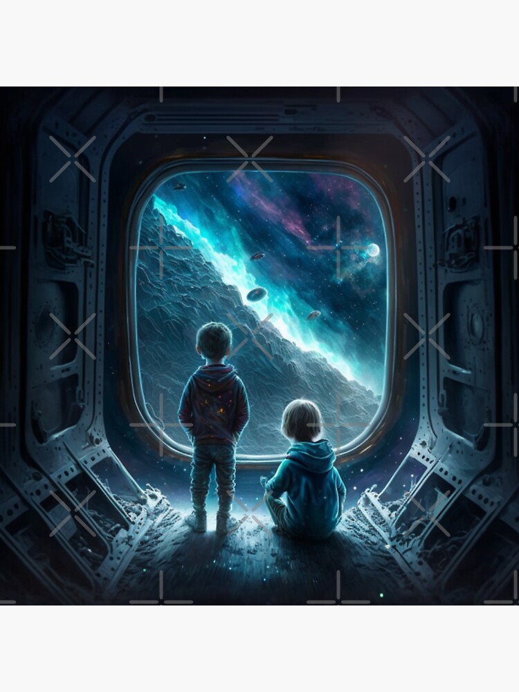 "Cold Space" Sticker for Sale by KidCredible | Redbubble