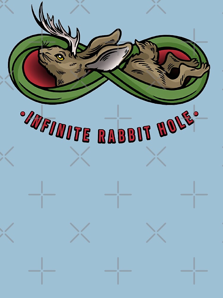 "Infinite Rabbit Hole Logo" T-shirt for Sale by Infinite-RH-Pod ...
