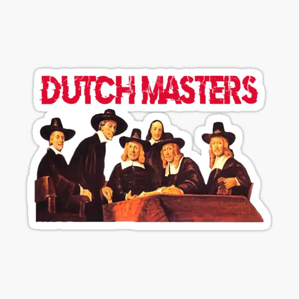 "Dutch master Cigar" Sticker for Sale by Enanbyg | Redbubble