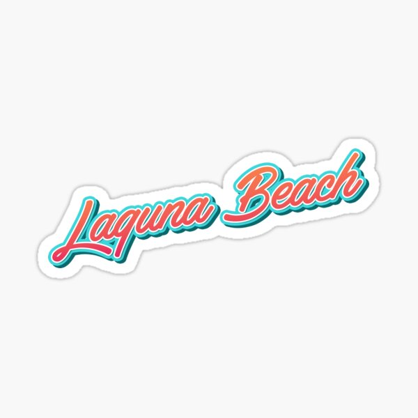 Laguna Beach Stickers | Redbubble