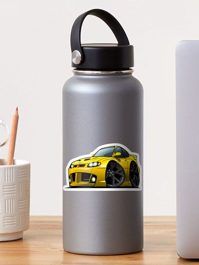 "Holden GTO Monaro Cartoon Car" Sticker for Sale by Brad Van Geest ...
