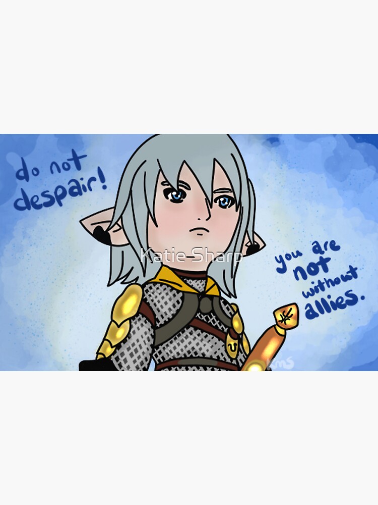 "Do Not Despair" Sticker for Sale by kitaemirae | Redbubble