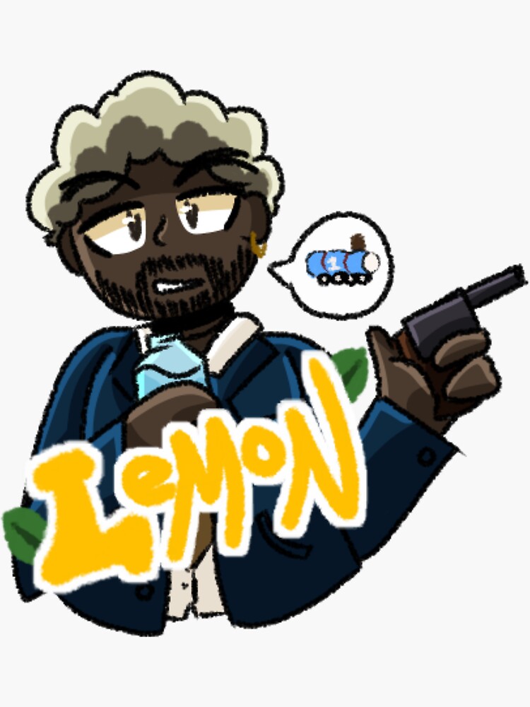 "Lemon ? Bullet Train (2022)" Sticker for Sale by luigeminiman | Redbubble