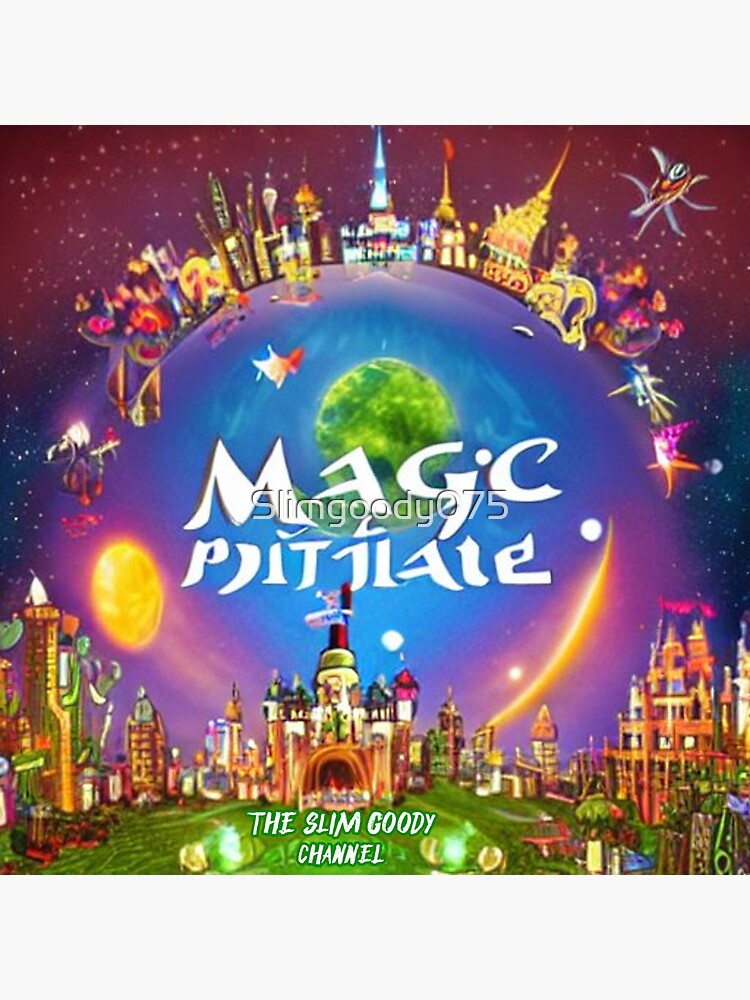 "Magic palace/The Slim Goody Channel" Sticker for Sale by Slimgoody075 ...