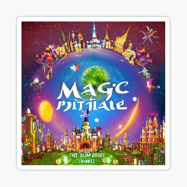 "Magic palace/The Slim Goody Channel" Sticker for Sale by Slimgoody075 ...