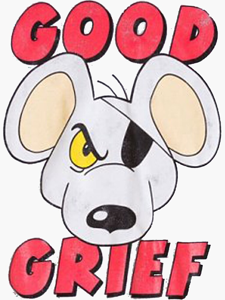 "good grief" Sticker for Sale by KieranHegmann | Redbubble