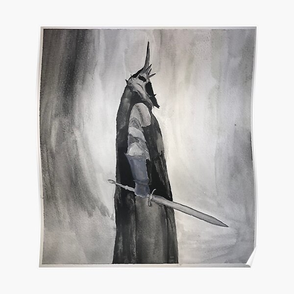 "Witch-king of Angmar" Poster for Sale by donpringus | Redbubble