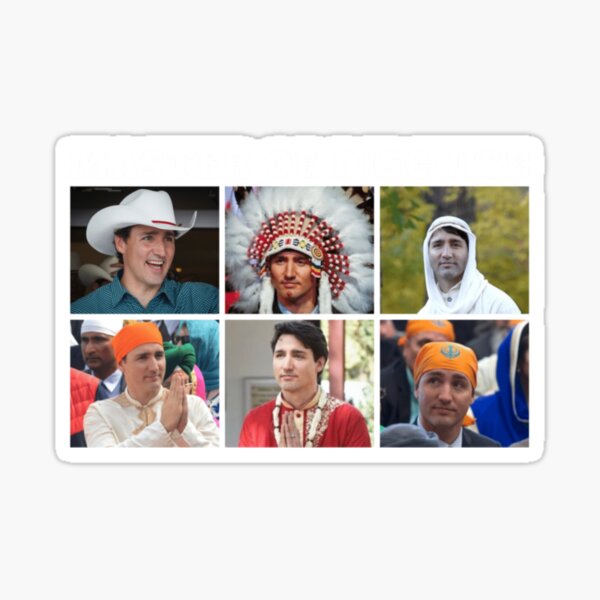 "Justin trudeau" Sticker for Sale by KingFamilyTeesz | Redbubble