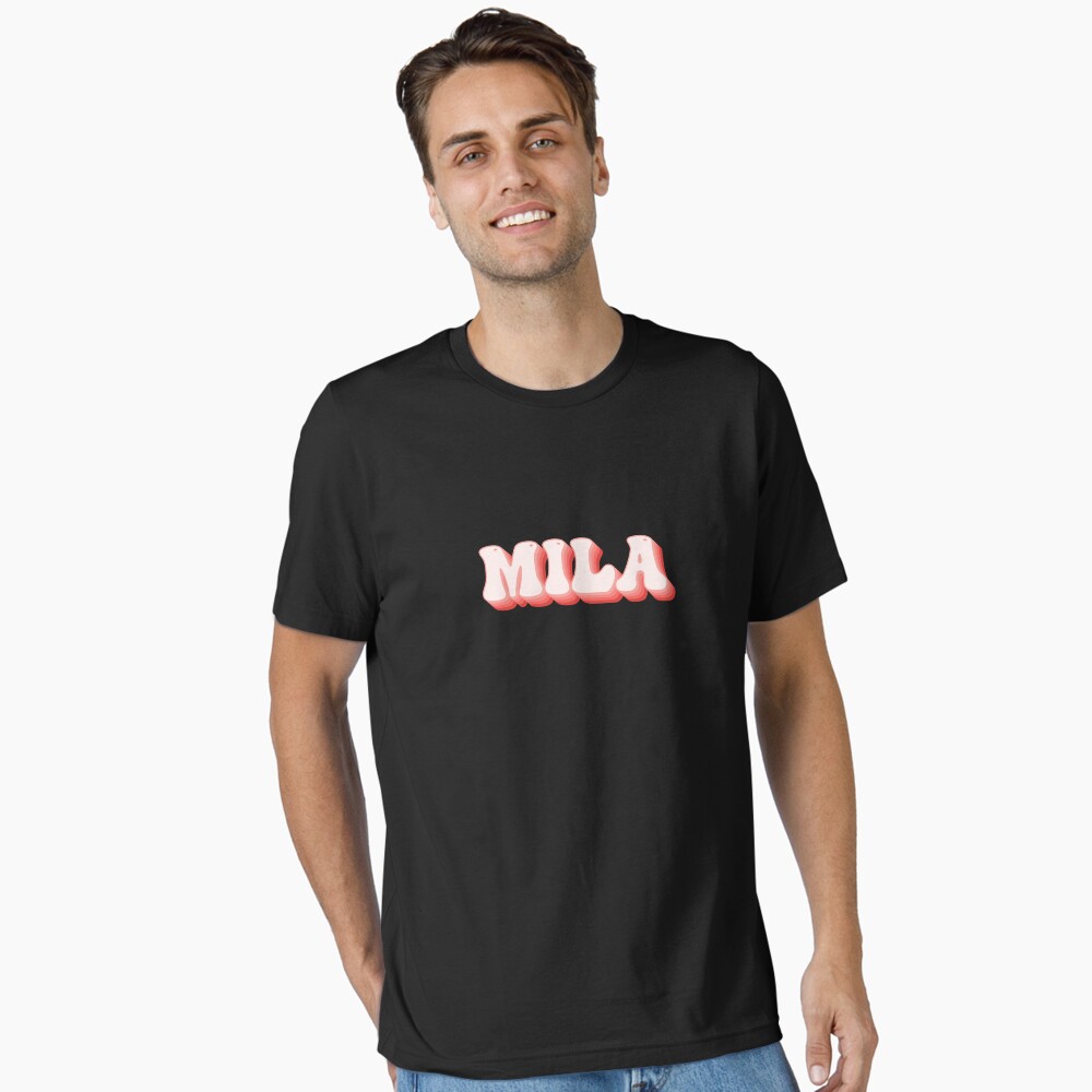"Mila - Name" Sticker for Sale by kindxinn | Redbubble