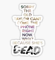 Taylor Swift: Pegatinas | Redbubble