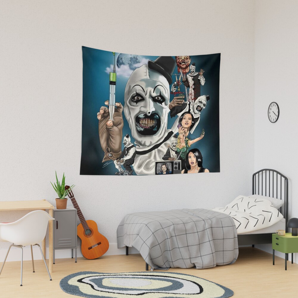 "Terrifier 2- All characters" Poster for Sale by Brush-Master | Redbubble