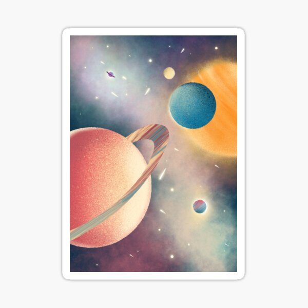 "Space" Sticker for Sale by planinas | Redbubble