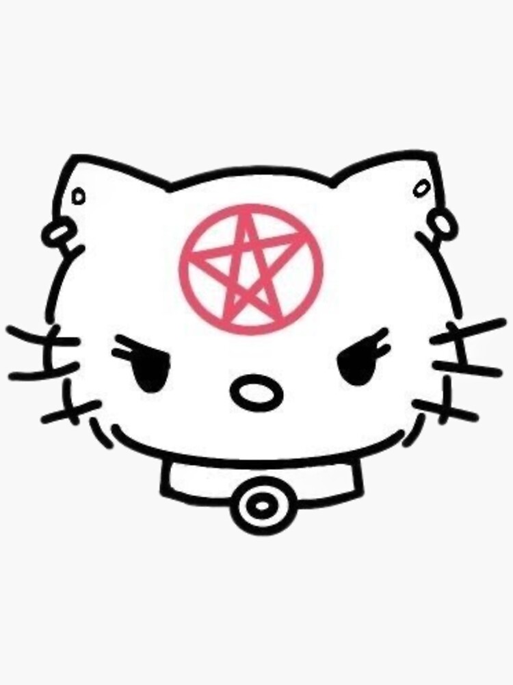 "Y2k gothic stiker " Sticker for Sale by Iv-urfavstore1 | Redbubble
