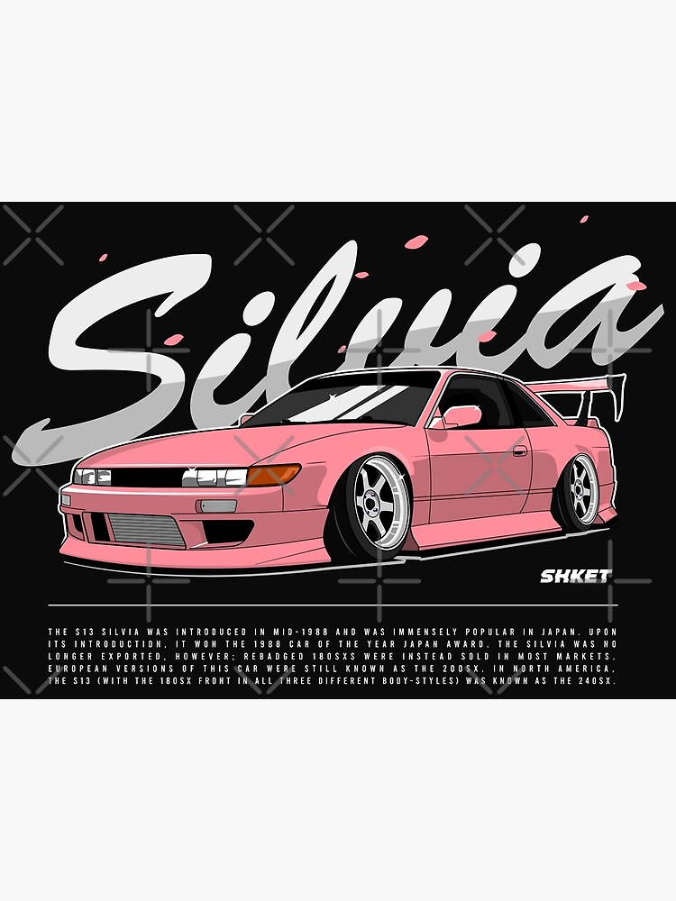 "Silvia S13 " Poster for Sale by shketdesign | Redbubble