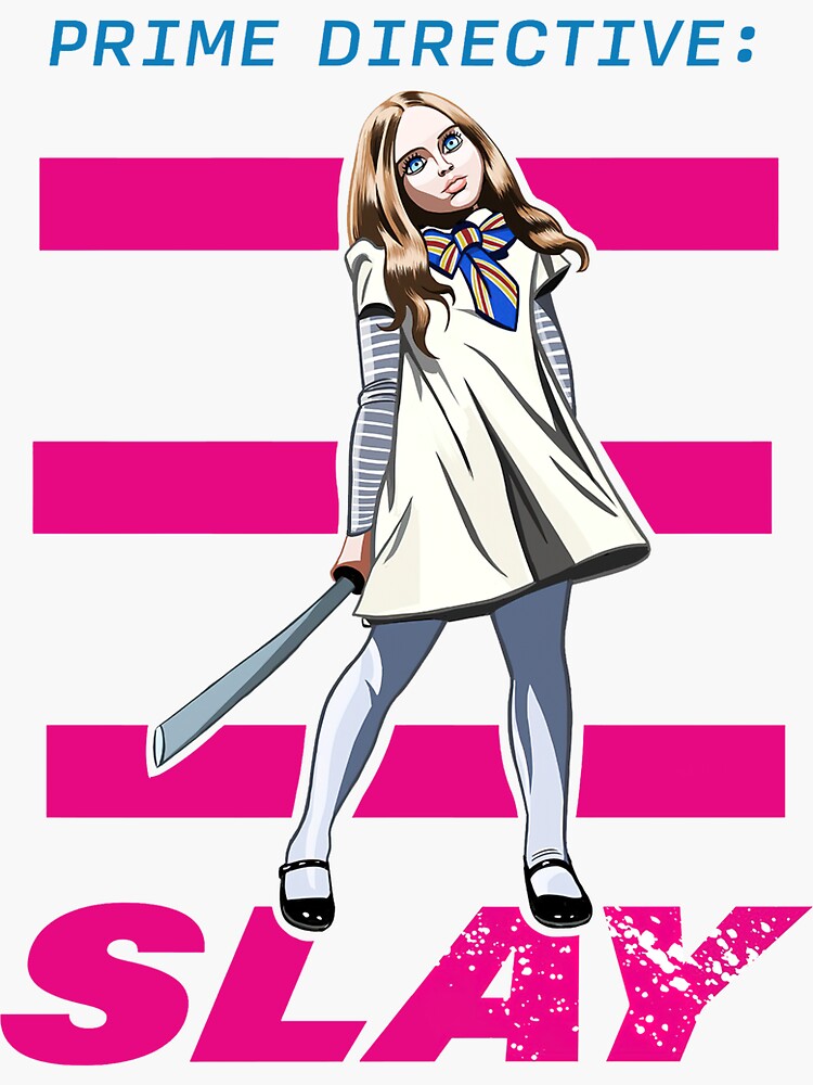 "Prime Directive Slay" Sticker for Sale by DonnaDavis9 | Redbubble