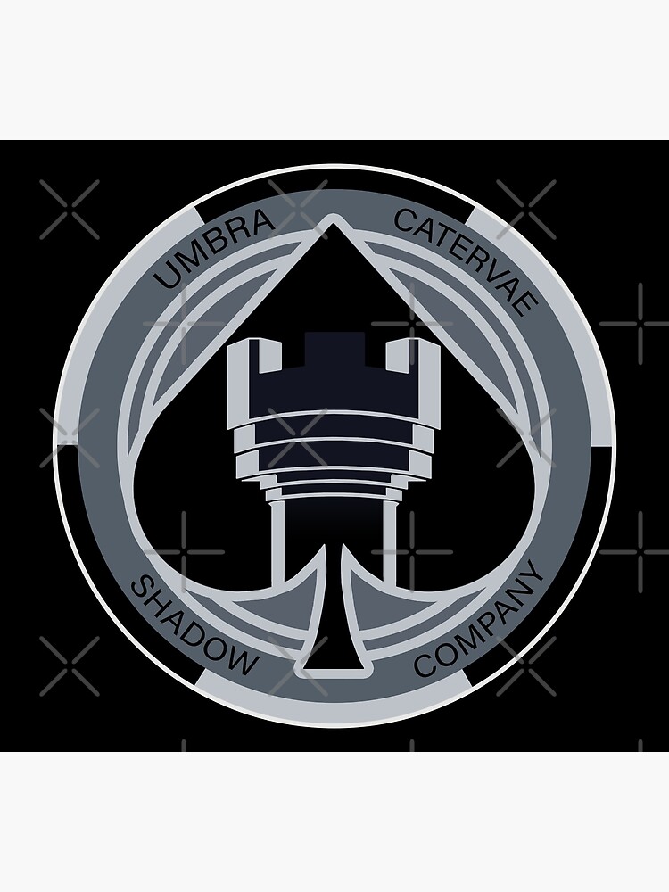 "Shadow Company Logo" Art Print for Sale by AURR | Redbubble