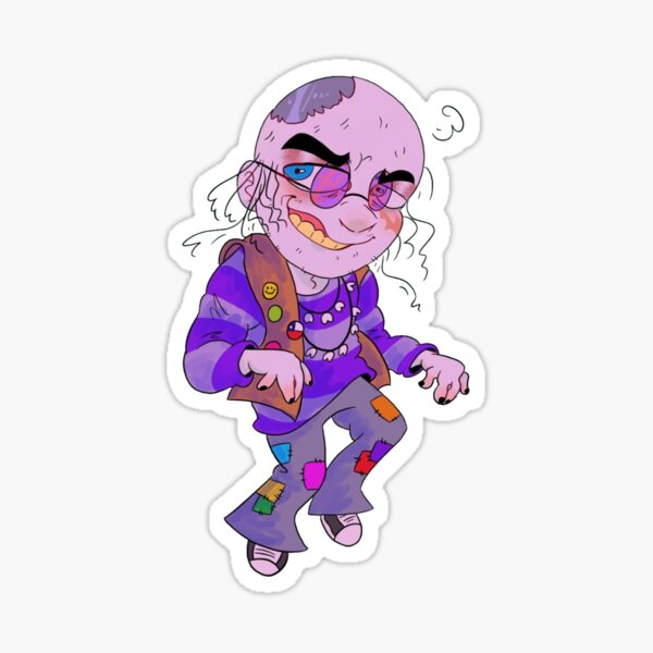 "ChopTop " Sticker for Sale by TackToons | Redbubble